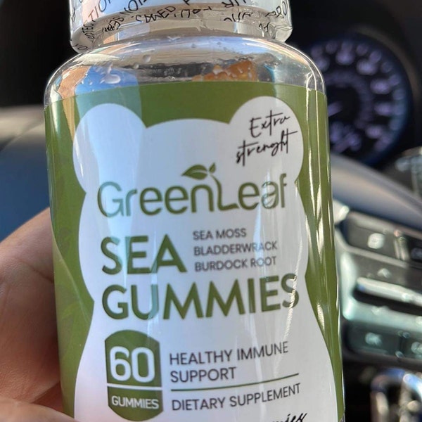 Irish Sea Moss Gummy Bears/ Gummies With 102 Nutrients, 100% Vegan ...