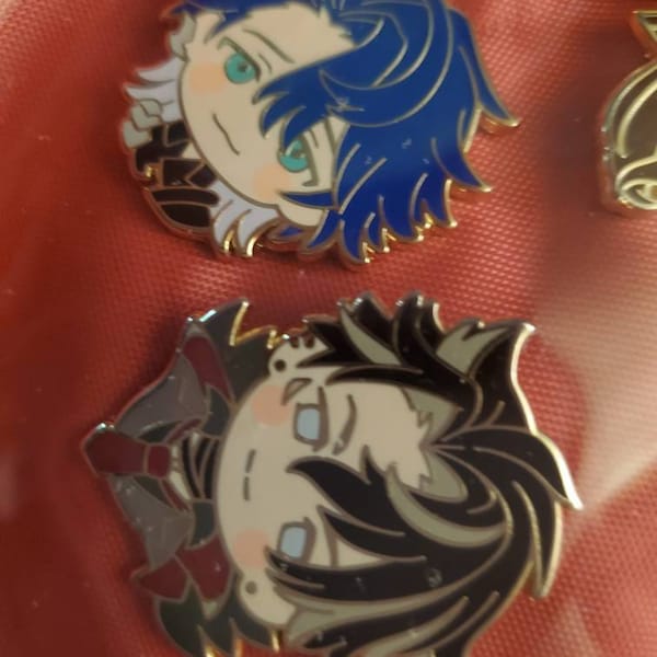 HSR Sampo and Sparkle the Masked Fools Honkai Star Rail Hard Enamel Pin ...
