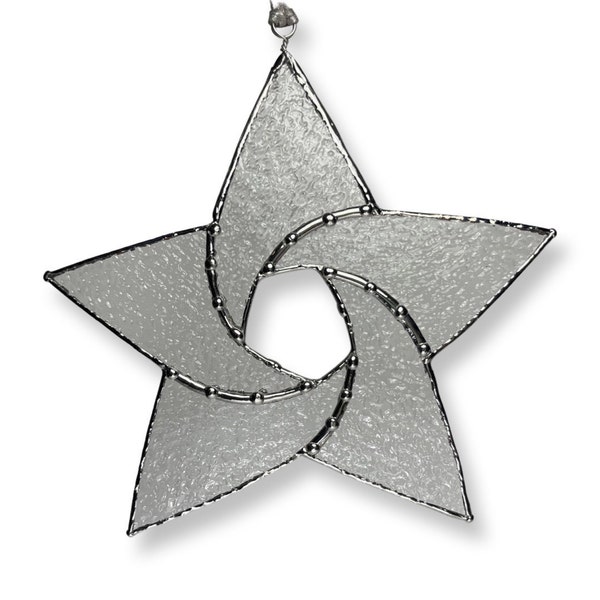 Easy Stained Glass Star Pattern / 5 Point Star Suncatcher PDF ...