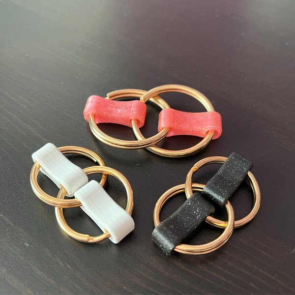3D Printed Fidget 3pk (mini Cube/bike Chain/kaleidocycle) - Etsy