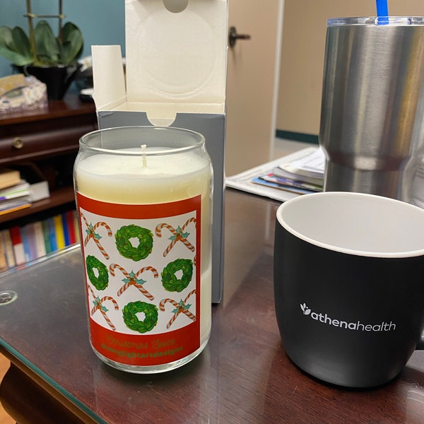 The 100% Soy Wax Custom Candle for Halloween so Take a Treat Scented ...
