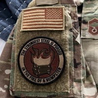 Dumpster Fire Morale Patch - Etsy