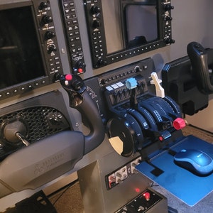 Logitech/saitek Panel Under Mount for Honeycomb Bravo Throttle - Etsy