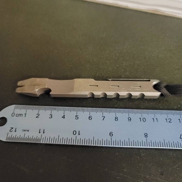 Titanium Pocket Pry Bar, EDC Multi Tool Crowbar - Etsy