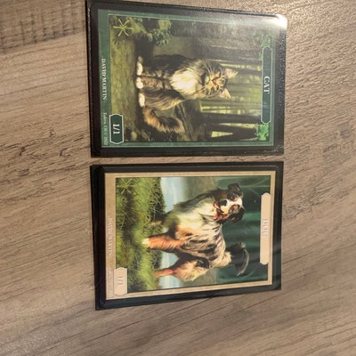 Cat 2/2 Haste Token Art by David Martin Magic the Gathering Givememana ...