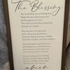 Worship Song Sign | the Blessing Song Sign | Entry Wall Decor ...