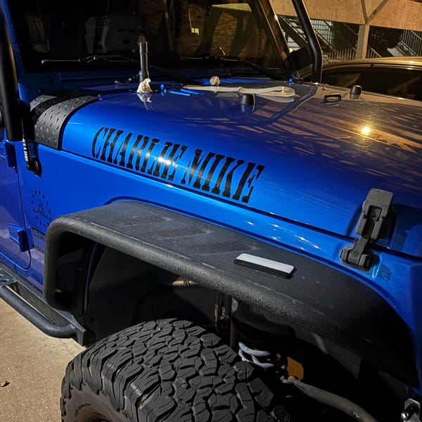Hand "wave Dammit!" Wave Peace Wave Decal for Jeep Side Mirrors- Wave ...
