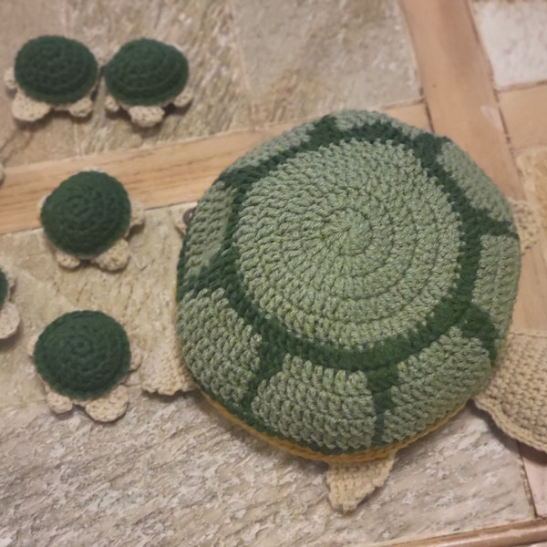 Mama Memory BUNDLE. Pdf Patterns ONLY for the Turtle and the Octopus, 2 ...