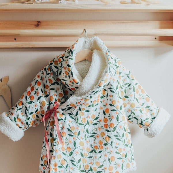 O8/ Kids Sewing Pattern/pdf Sewing Pattern/kids Jacket, Kids Coat ...