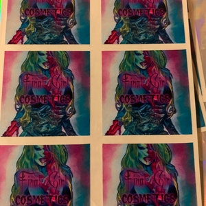 Custom Square Stickers Custom Labels Square Labels - Etsy