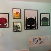 Set of 7 Superhero Prints, Affirmations for Kids, Kids Room Superheroes ...