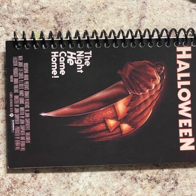 Mini Horror Movie Poster Spiral Notebooks - Etsy