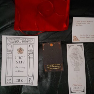 Black Tau Hooded Robe, Robe of a Neophyte, Robe of the Crone, Ritual ...