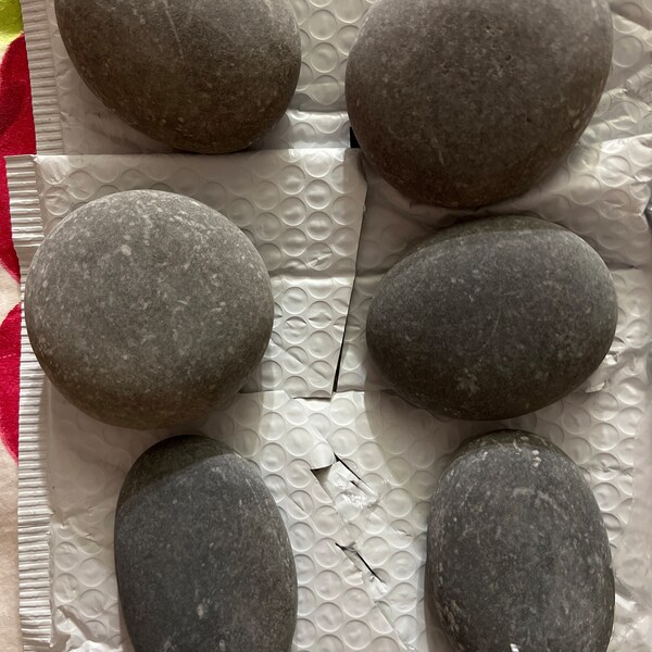 Large Rocks for Painting 6 Painting Rocks Perfect for Rock Painting ...