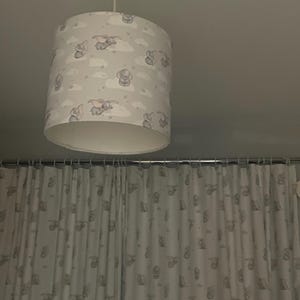 Dumbo Baby Nursery Ceiling Light Shade or Table Lampshade 8",10" or 12 ...