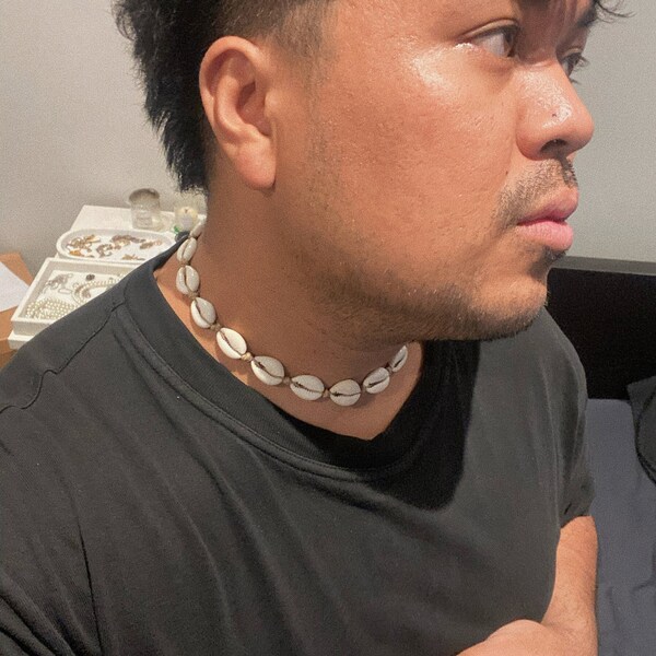 Handmade Hemp Shell Necklace With Cowrie Shells - Etsy