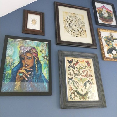 Frida Kahlo Art Print, Frida Wall Decor, Frida Illustration, Chicana ...