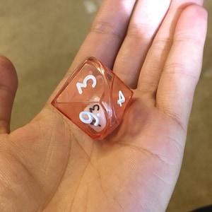Double D10 Small Ten in Large Ten Dice RPG Tool Tabletop Roleplay Games ...