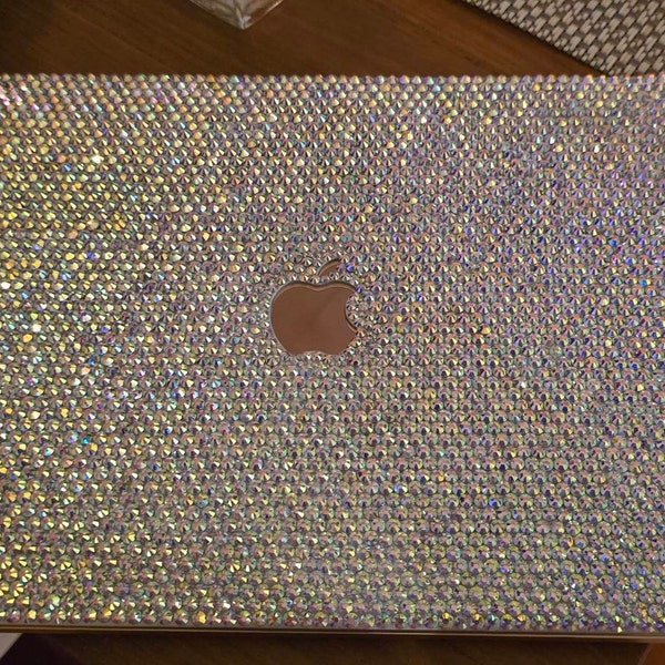BACK TO SCHOOL Sales Bling Bedazzled MacBook Air Pro 13" 14" 15" 16 ...
