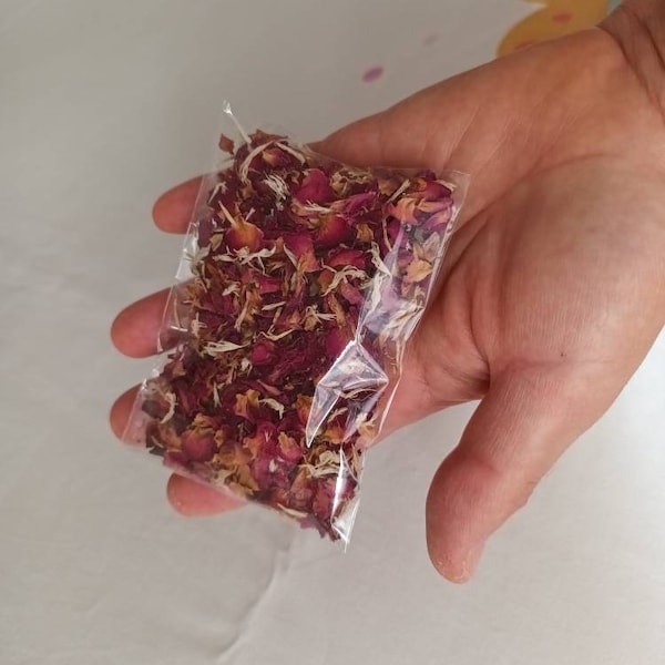 Wildflower Confetti - Rainbow, Wedding Confetti, Barn Wedding ...