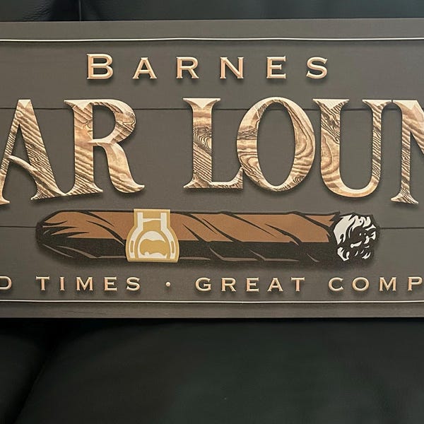 Shhh... No Wake Zone Sign Rustic Canvas Print Shown in Coast Blue 60x20 ...