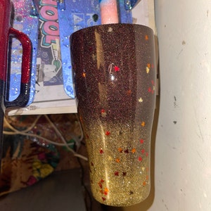 Fall Leaves Shaped Glitter, Solvent Resistant Autumn Leaves Chunky ...