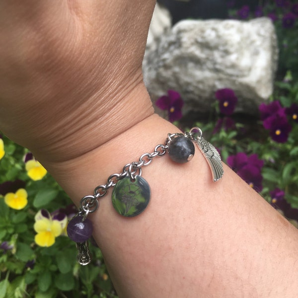 Morpheus Charm Bracelet, Greek God of Dreams, Greek Mythology Jewelry - Etsy