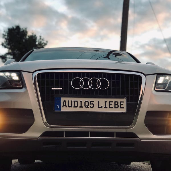 Custom European German License Plate - Etsy