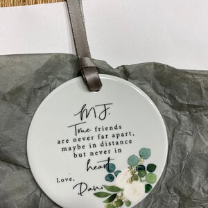 Personalised True Friends Are Never Far Apart - Etsy