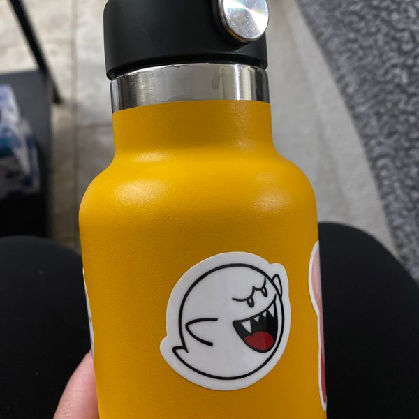 Ghost Boo Sticker Super Mario Funny Stickers Laptop Stickers Aesthetic ...