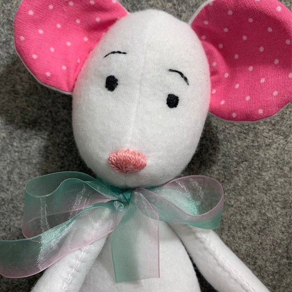 Stuffed Mouse Pattern / Plush Toy Pattern / Animal Pattern / PDF Sewing ...