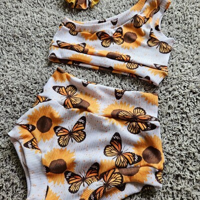 One Shoulder Top Pattern Toddler Crop Top Pattern Toddler - Etsy