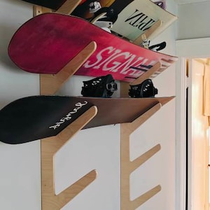 The APRES Vertical Ski Storage Rack - Etsy