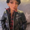 BJD HID ID75 SD17 Preorder Faux Leather Jacket/ PU Slim Pants/ Tank Top ...