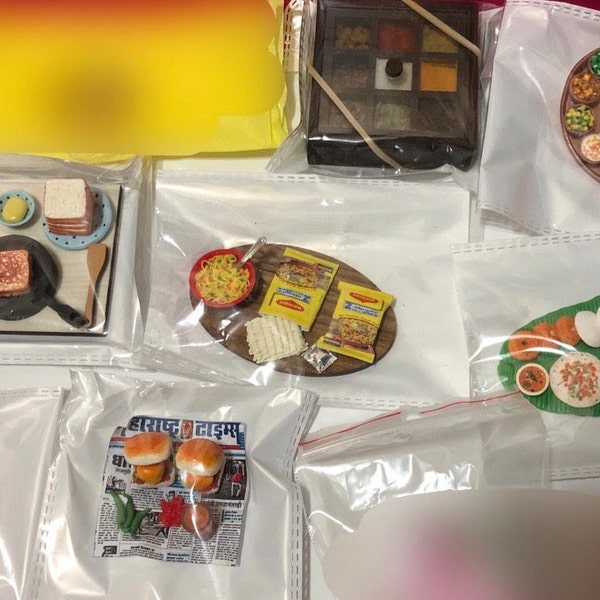 Miniature Maggi Noodles Fridge Magnet - Miniature Noodles - Dollhouse ...