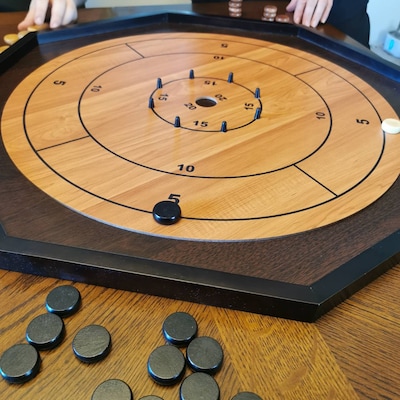 Home Play Crokinole Score Sheets Pad of 50 Sheets Easy - Etsy