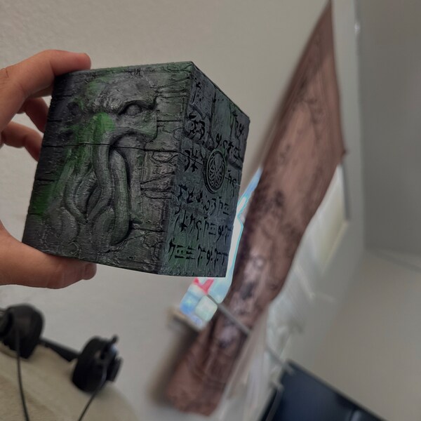 Cthulhu Deck Box Magic the Gathering Deck Box Personalized Trading Card ...