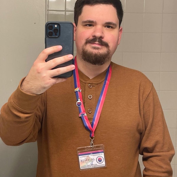 Bisexual Gay Pride Identity Card Lifetime Membership Card Lgbt