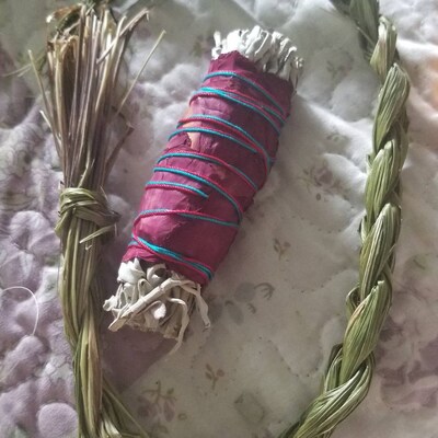 Sweetgrass Braid Sold Individually Native American Smudging Ceremonial ...