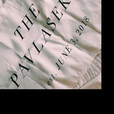 Love is Patient, Love is Kind... Linen Banner / Backdrop for Weddings ...