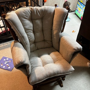 Wingback Rocker/ 4 Post Rocker/glider Cushions/rocker Cushions/ Rocking ...