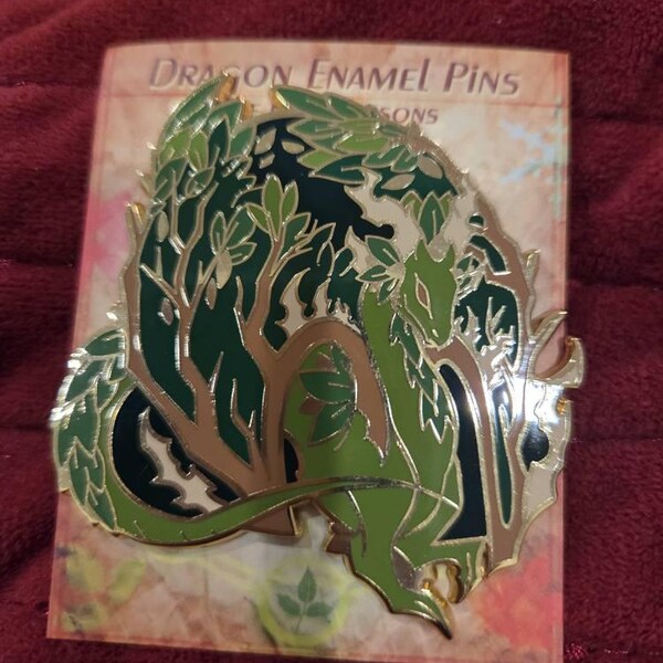 Masala Chai Dragon - Enamel Pin - Tea Dragon - Etsy