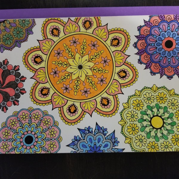 Printable Mindfulness Coloring Pages Positive Affirmation & Daily Focus ...