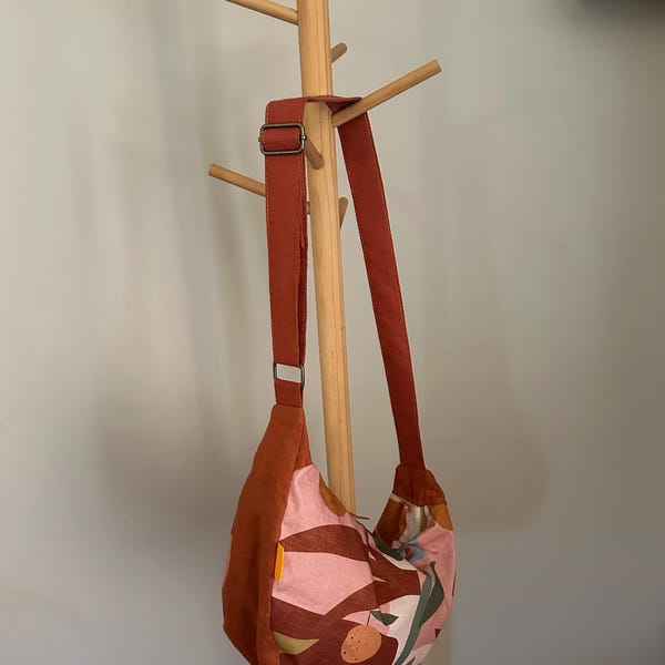 Crescent Bag PDF Sewing Pattern, Shoulder Bag, Easy Bag Pattern, 4 ...