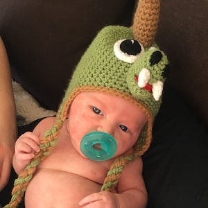 Crochet Pattern 055 Alien Martian Hat All Sizes - Etsy