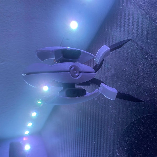 Sentry Turret From Portal - 3D Printed Model With LED Lighting - Video ...