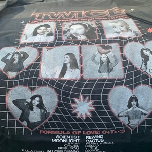 Twice Scientist Shirt Kpop Formula of Love Ot3 Album - Etsy Australia