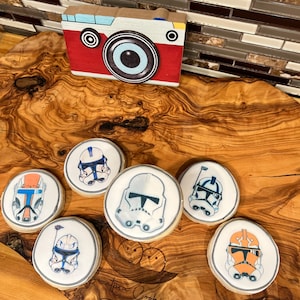 Commander Cody Helmet Clone Digital Vinyl Decal for Car, Laptop, Cell ...