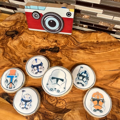 Commander Cody Helmet Clone Digital Vinyl Decal for Car, Laptop, Cell ...