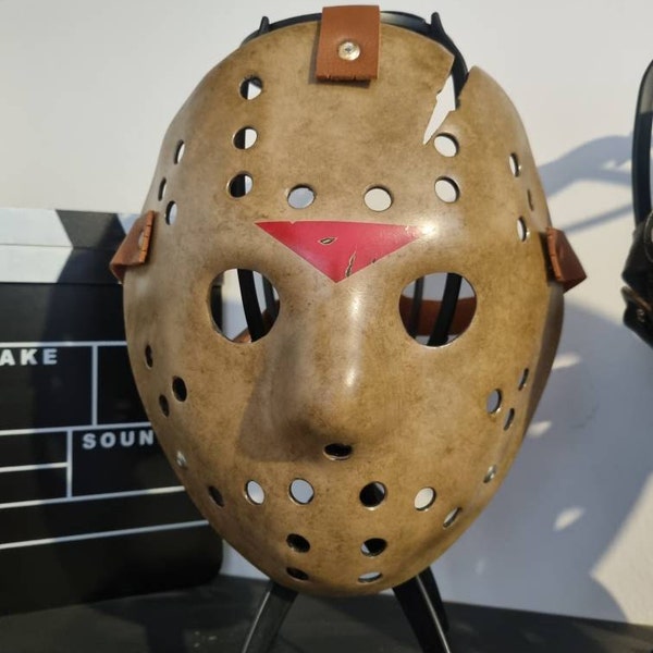 Réplica de máscara de hóquei VS "Damaged em batalha" - Máscara de ...